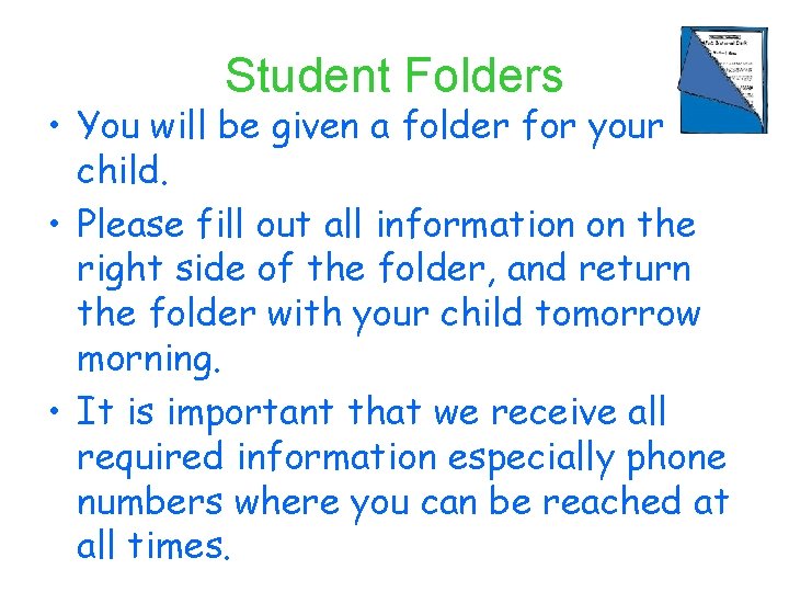 Welcome to Open House Ben Hill Primary Kindergarten