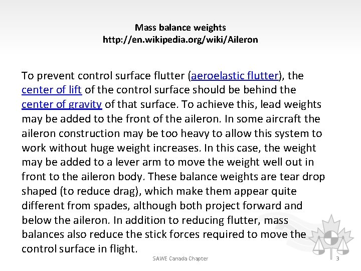 Control Surface Mass Balancing Procedure Cviko Vidakovic BCore