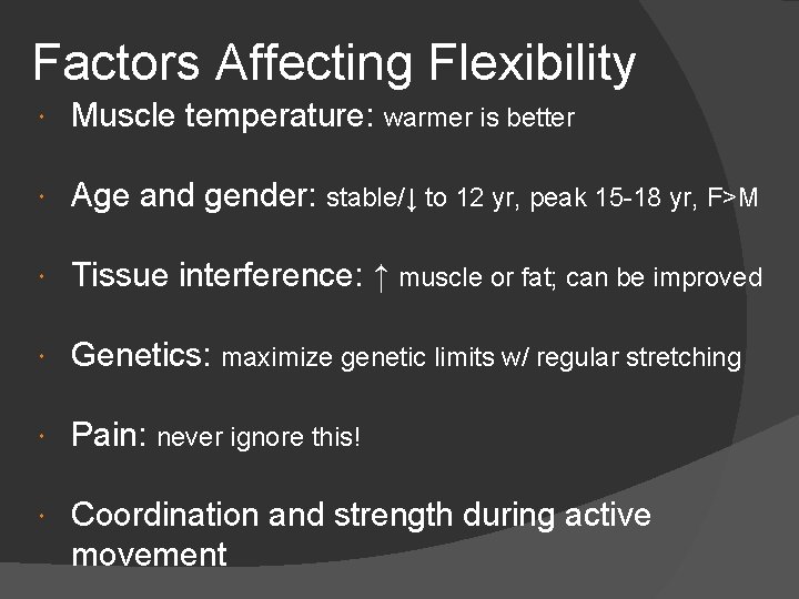Chapter 6 Muscular Strength Endurance Muscular Strength and