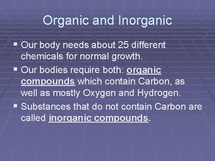 1 3 Common Substances Essential to Living Things