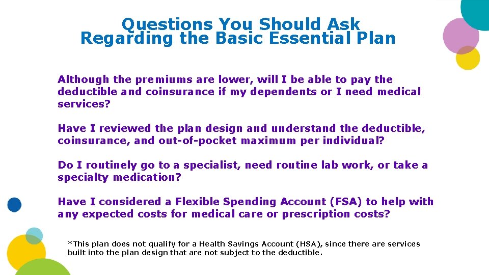 New Basic Essential Plan 2021 RISK MANAGEMENT INSURANCE