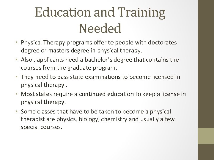 Physical Therapist By Jordan Pompeii Personal Career Exploration