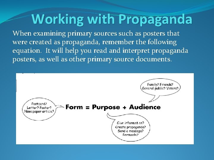 Propaganda WWI What is propaganda Definition The spreading