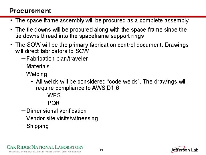 SNS PPU CRYOMODULE PDR SNS PPU Cryomodule Space