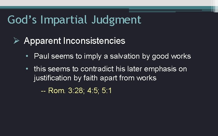 The Book of Romans The Gospel of God