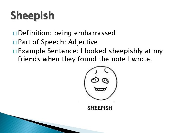 Holes Vocabulary Chapters 34 44 Summer School 2013