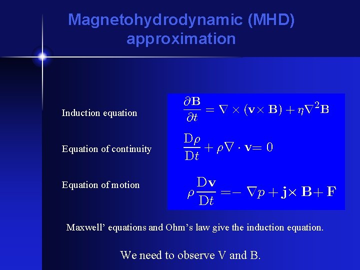 Living with our star Henrik Lundstedt Swedish Institute