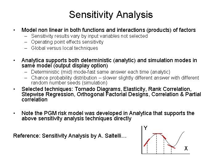 PGM risk Sensitivity Analysis 20 July 2008 Henry
