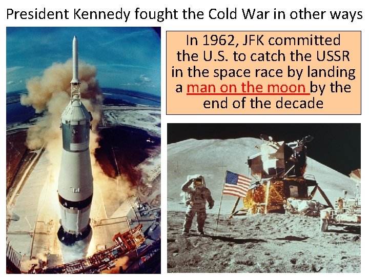 Essential Question How did President Kennedys New Frontier