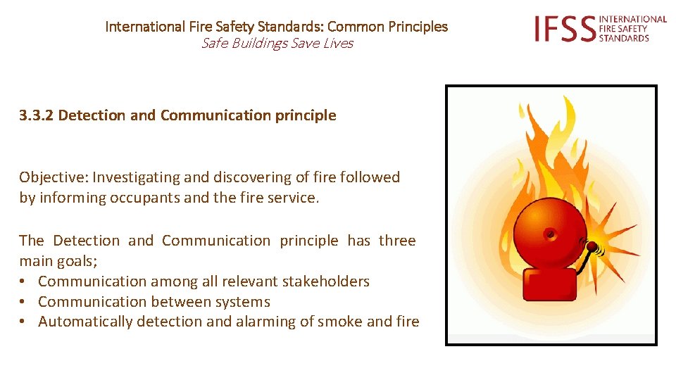 International Fire Safety Standards Common Principles Safe Buildings