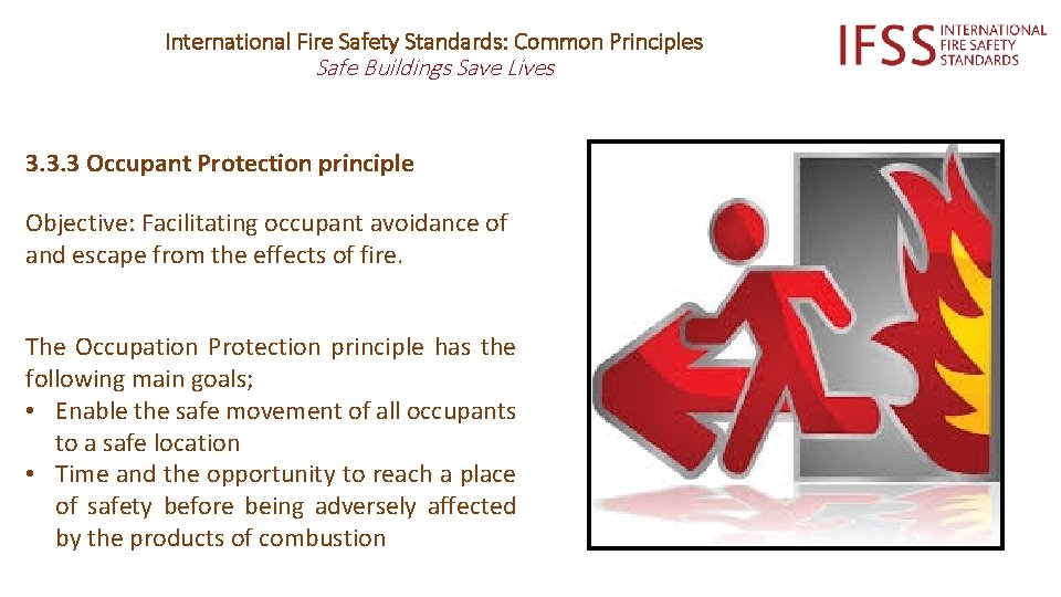 International Fire Safety Standards Common Principles Safe Buildings