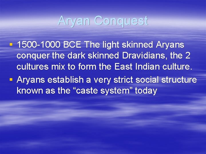 Aryans Hinduism Foundations of Modern India Pakistan Bangladesh