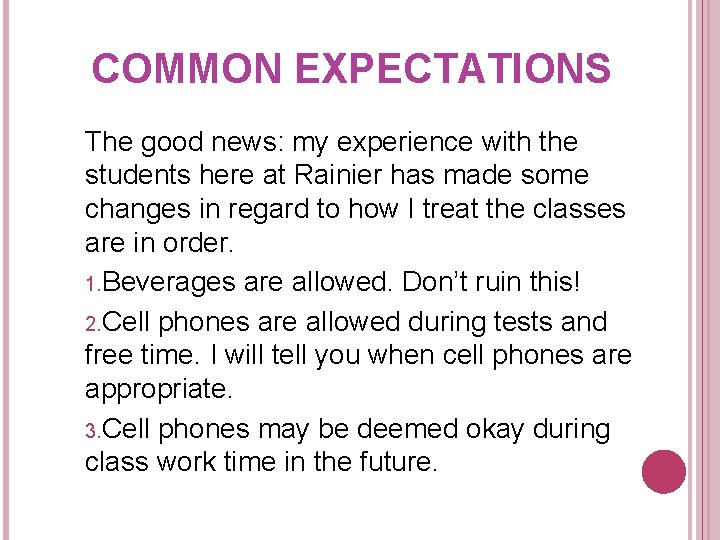 PARALLEL AND PERPENDICULAR LINES MONDAY OCTOBER 27 COMMON