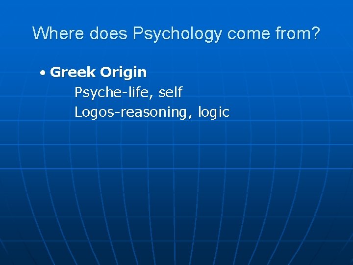 Introduction to Psychology Chapter 1 Vocabulary 1 2