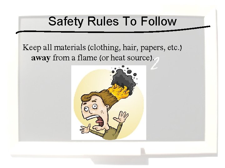 Safet y Rul es Science Lab Safety Working