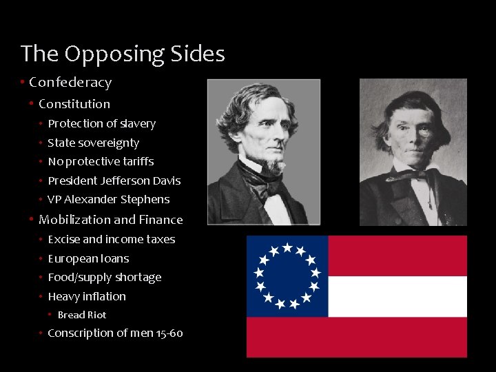 6 4 CIVIL WAR 18611863 Learning Objectives NAT