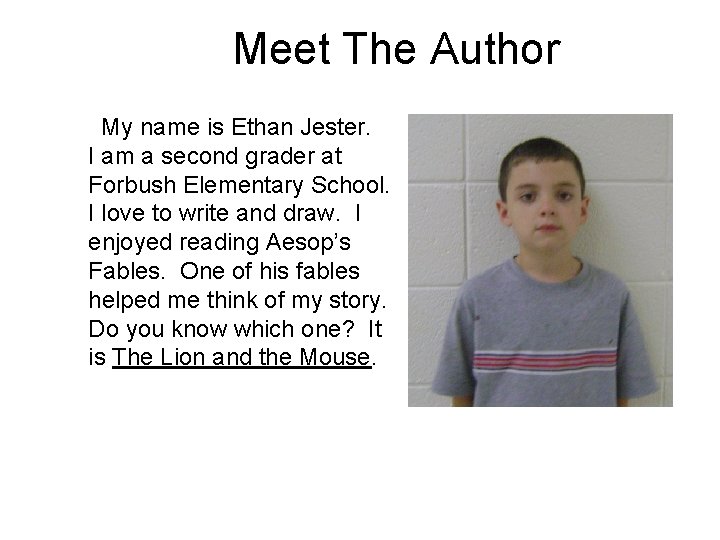 The Cobra and the Mouse By Ethan Jester