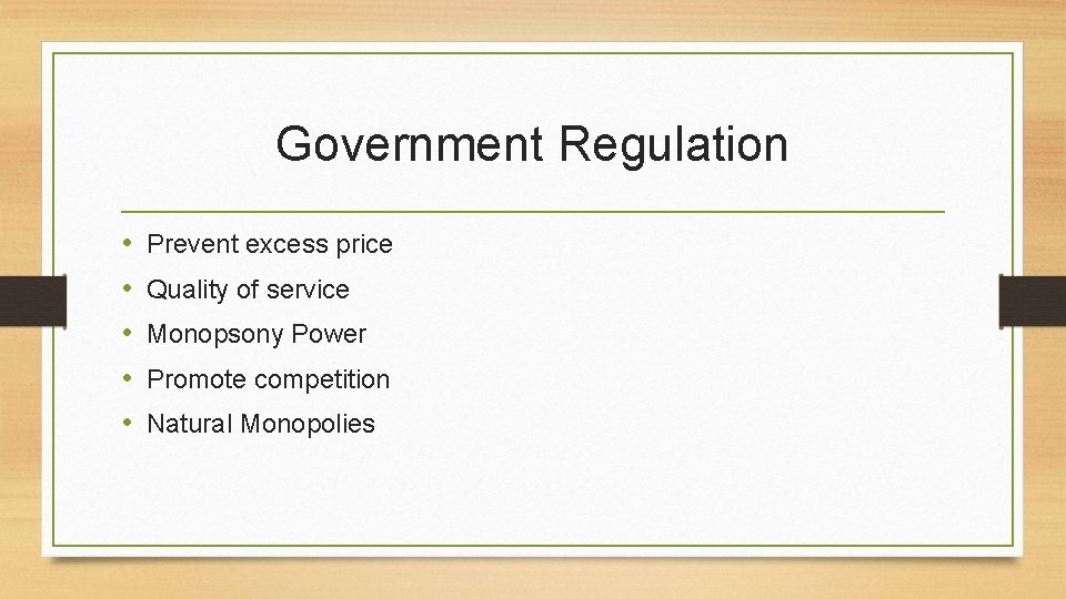 Market Structures Chapter 7 Perfect Competition Large numbers