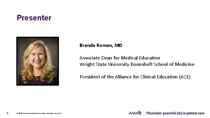 AMA Innovations in Medical Education Webinar Series Clinical