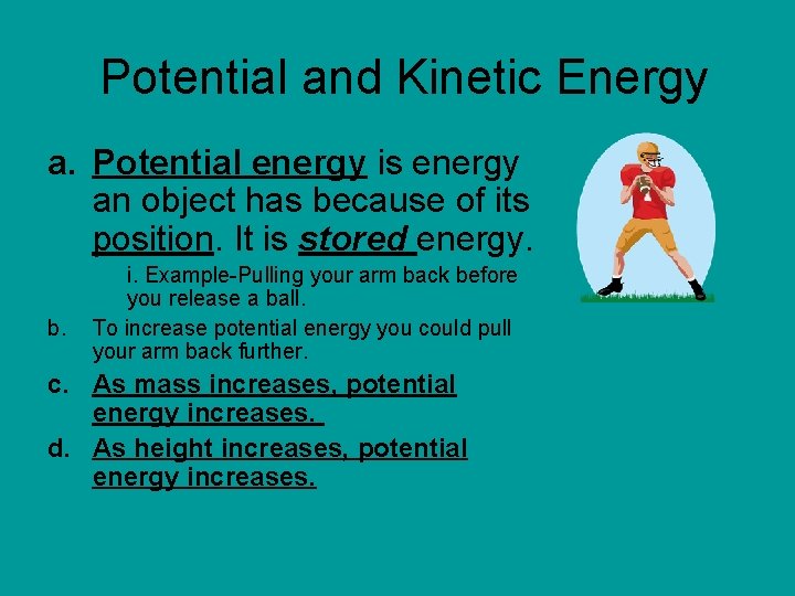 Unit 9 1 What is Energy What do