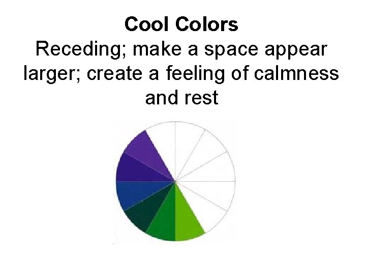 Use Chapter 11 to define Primary colors Secondary