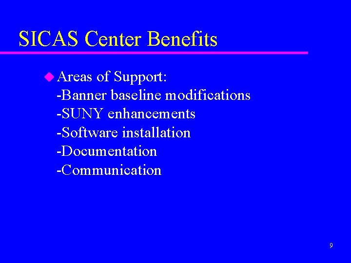 SCT Banner General Overview Level 1 Training 1