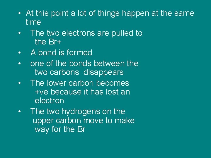 Reaction Mechanisms and evidence for Heterolytic Fission Step