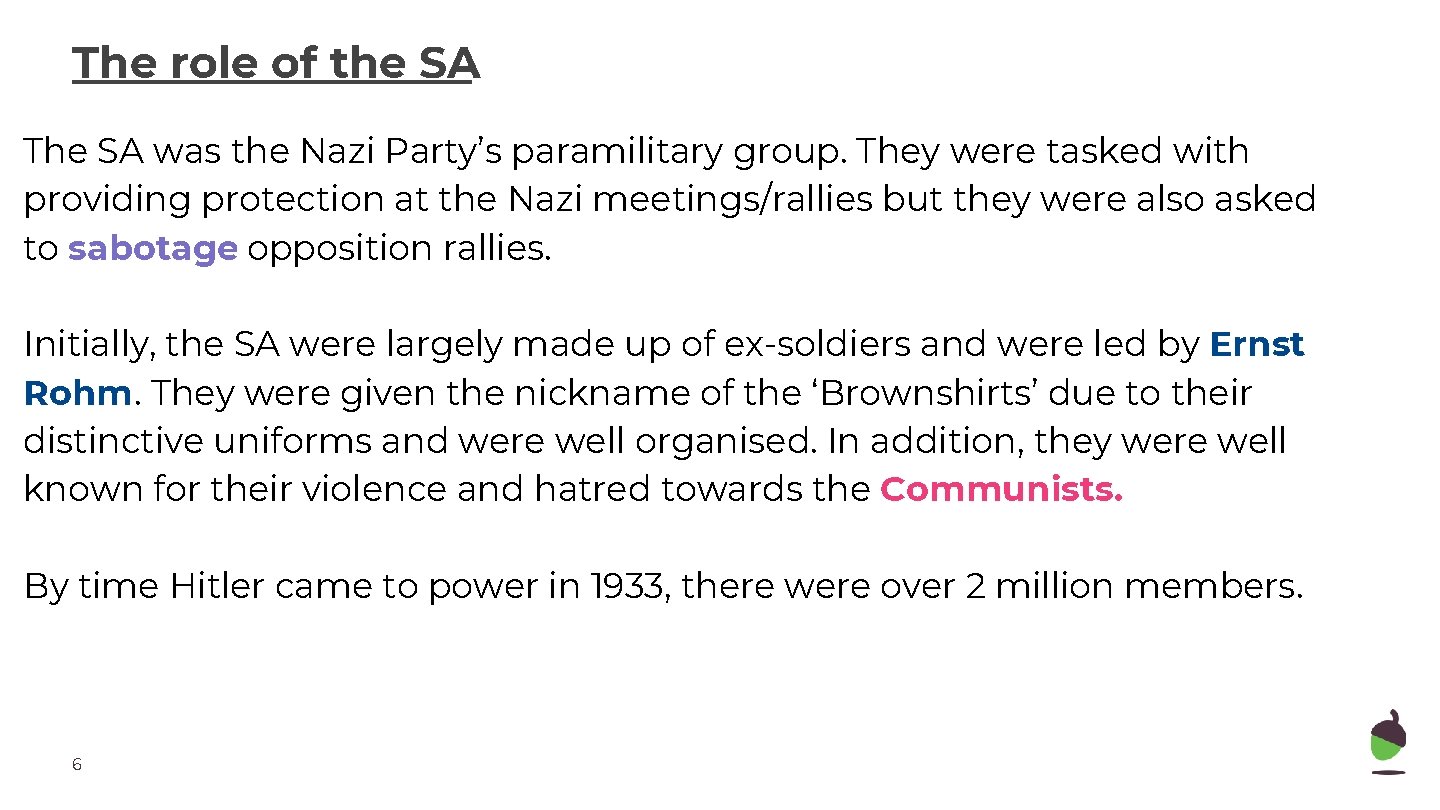 History Weimar and Nazi Germany Lesson 13 Worksheet