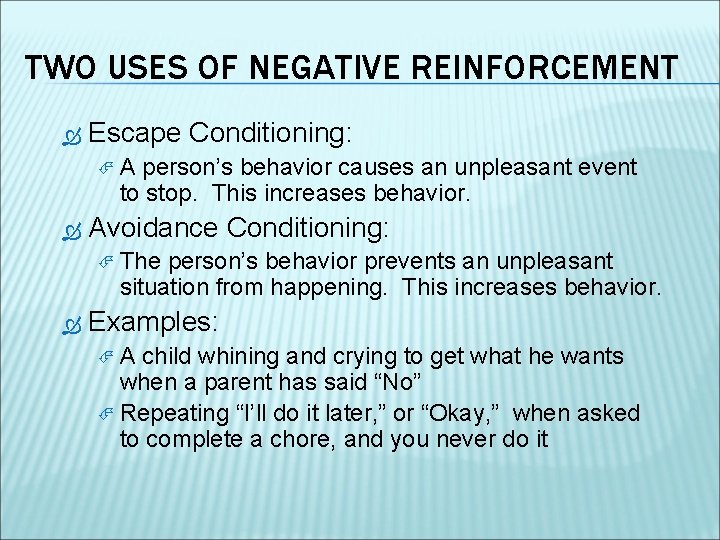 OPERANT CONDITIONING Chapter 9 Section 2 1 OPERANT