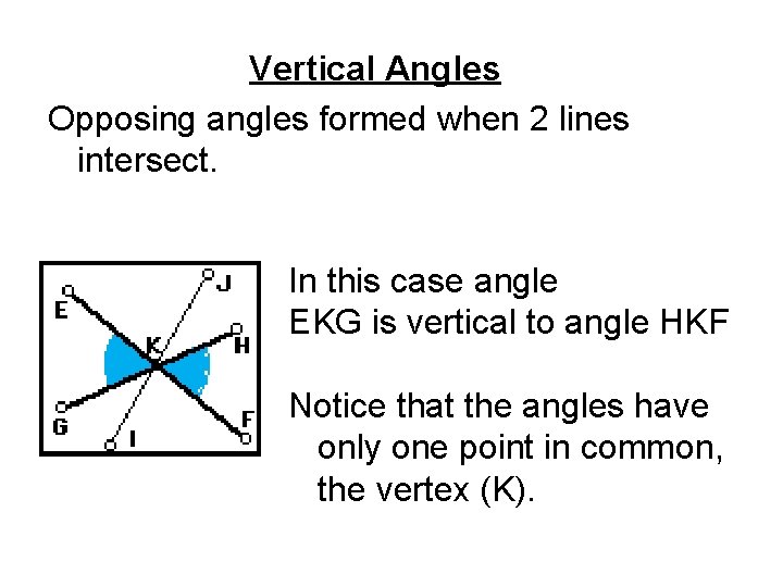 Unit 2 Prior Vocabulary Gallery Parallel Lines Two
