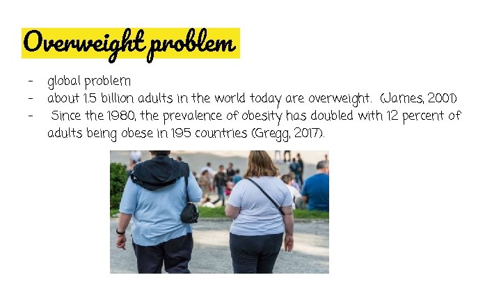 Junk food and Overweight problem Wenjing Su Mengdi