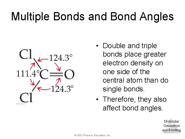Lecture Presentation Chapter 9 Molecular Geometries and Bonding