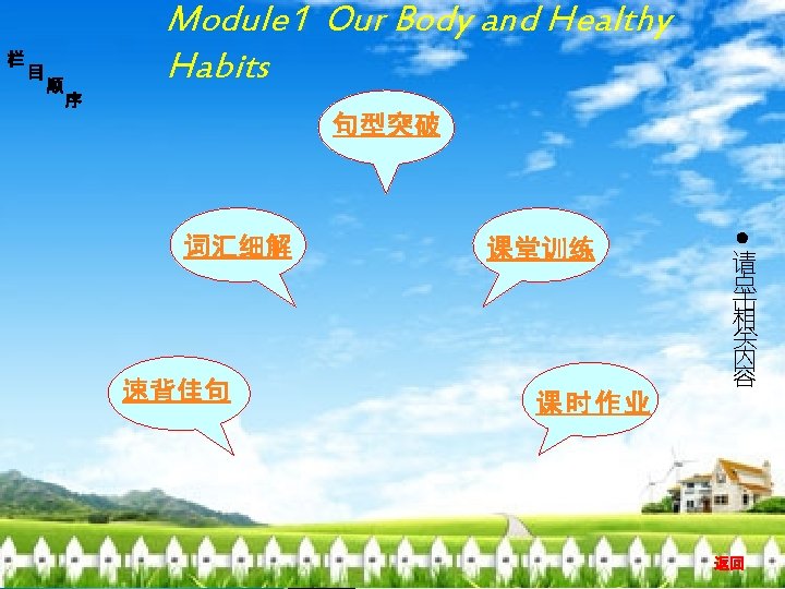 Module 1 Our Body and Healthy I know
