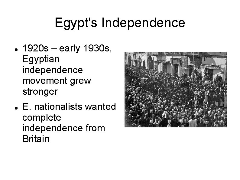 Chapter 29 Section 1 The British in the