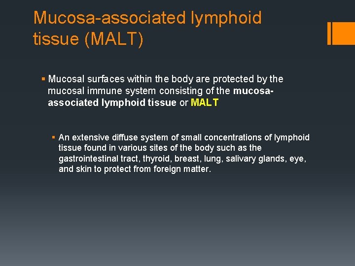 The Lymphatic System What is the lymphatic system