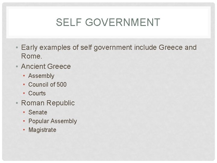 ORIGINS BELLRINGER Where do you think our ideas