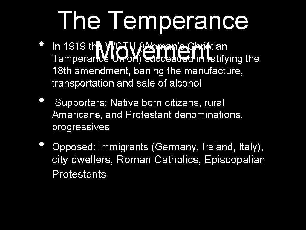 The End of the Progressive Era Adam Binhammer