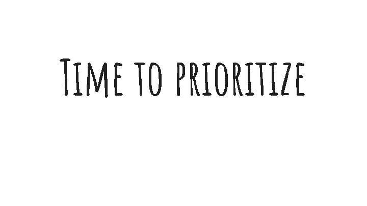 Prioritizing Standards Building the Foundation Complete one Unit