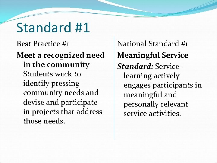 Marylands 7 Best Practices for ServiceLearning ALIGNED Did