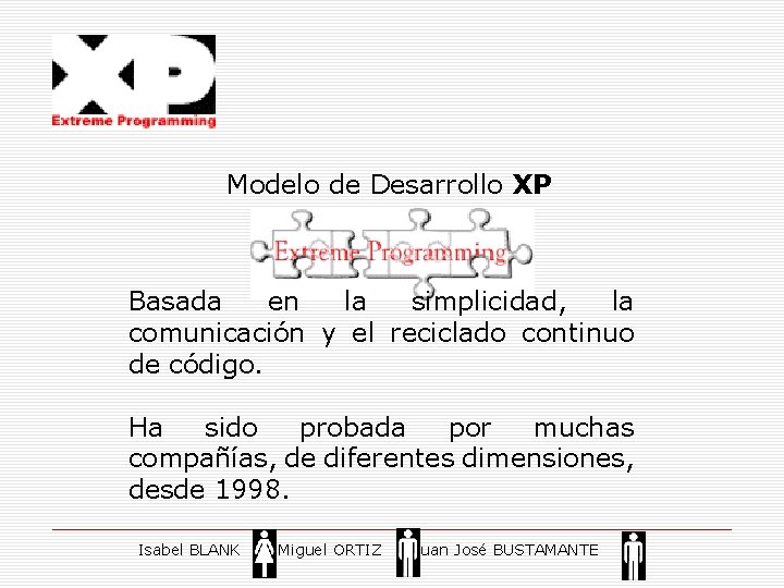 Modelo de Desarrollo XP Basada en la simplicidad