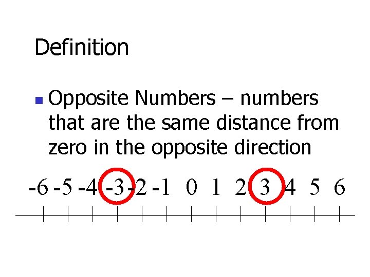 1 1 Adding and Subtracting Integers Objective Add