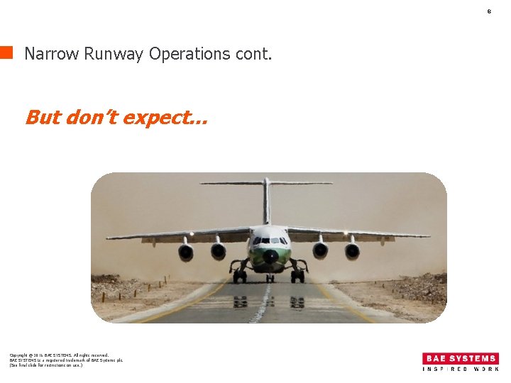 1 Narrow Runways Stephen Morrison Head of Flight