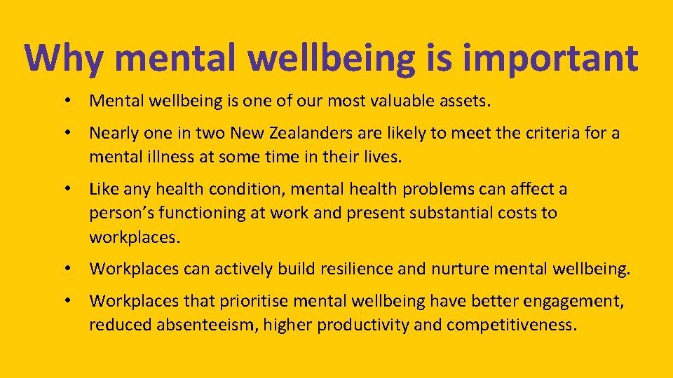 What is mental health A state of wellbeing