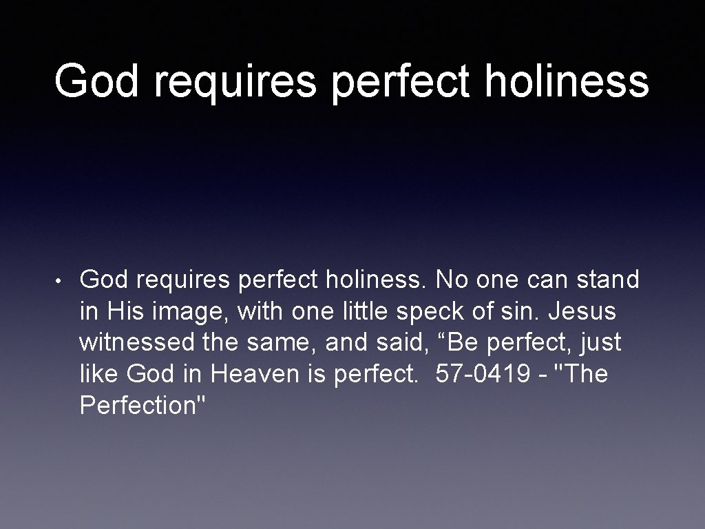 Covenant of Perfection Perfect Liberty in the Perfect