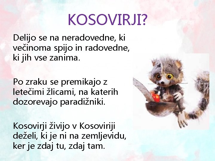 MEDPREDMETNO POVEZOVANJE KNJIEVNOS T LIKOVNA UMETNOST GLASBENA UMETNOST