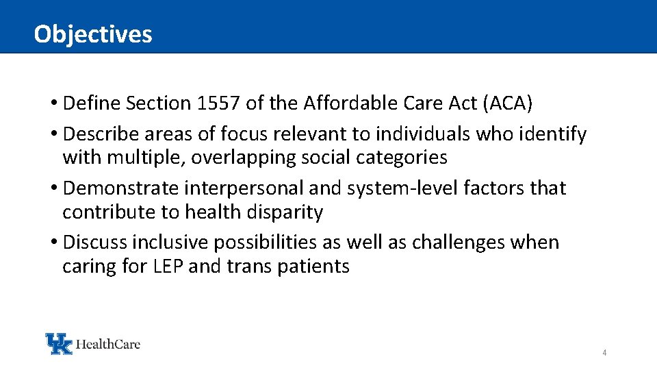 Compliance with Section 1557 of the Affordable Care