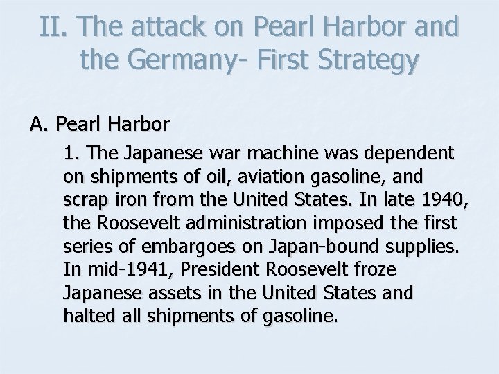 World War II 1941 1945 I American Responses