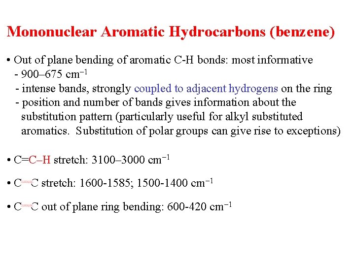 NAlkanes interpreted in terms of 4 vibrations stretching