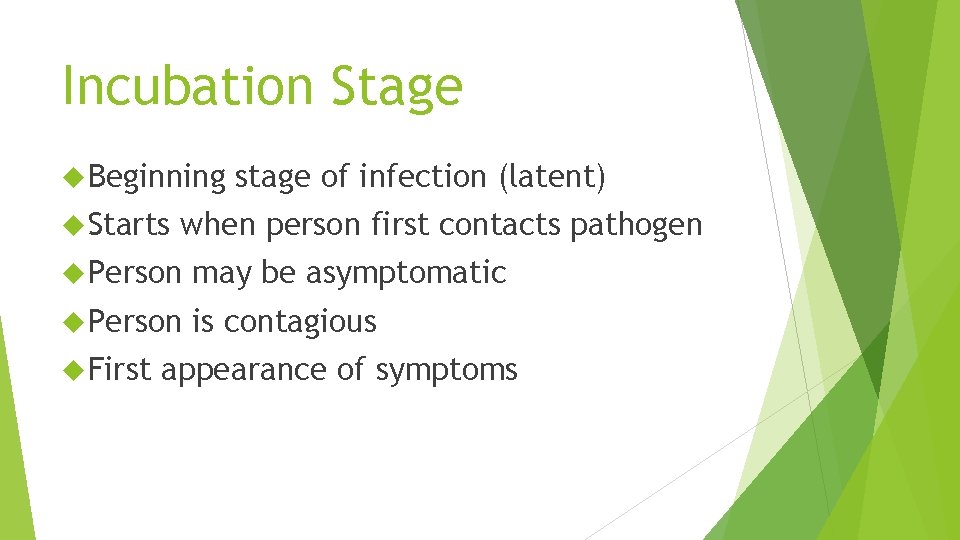 Stages of Disease August 25 2017 Bell Work