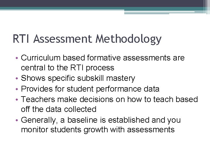 Birsh Chapter 14 Assessment Brooke Lovell 3 types